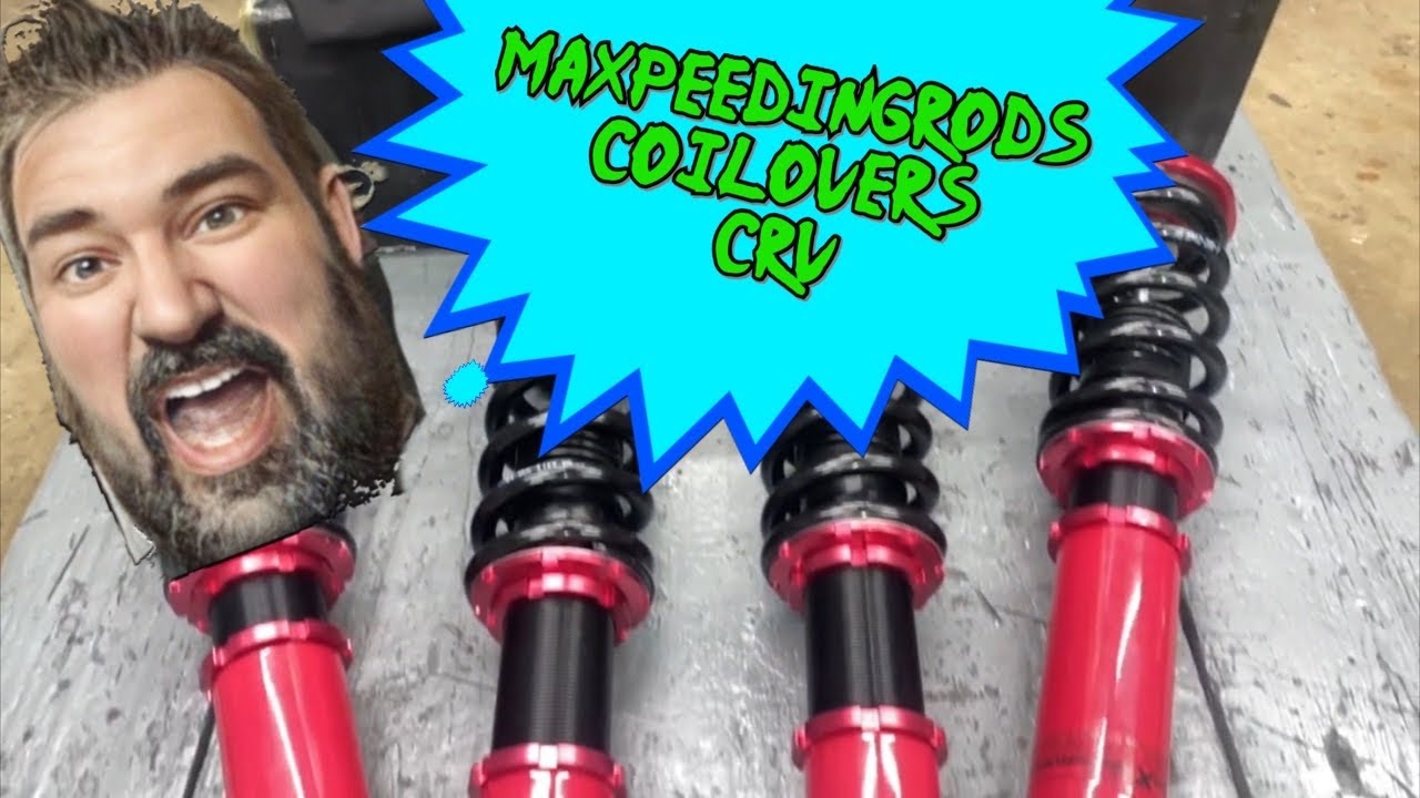 Maxpeeding rods coilovers for Honda Rd1 crv - YouTube