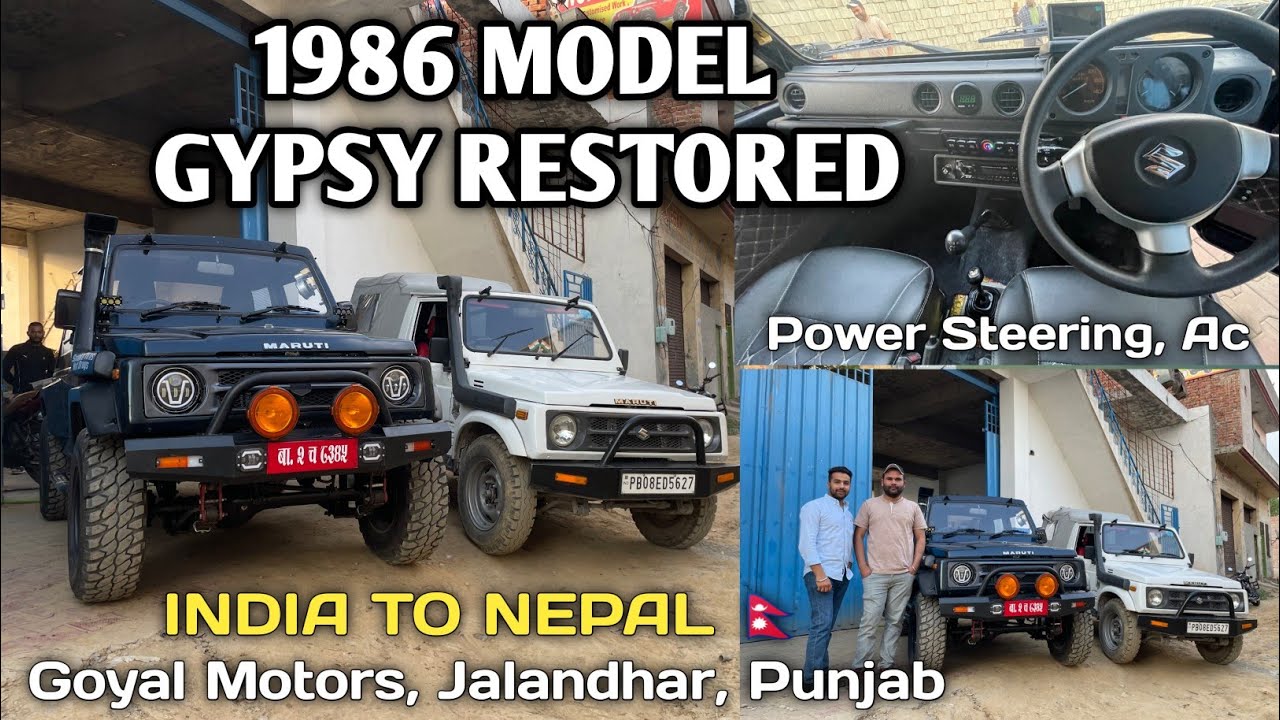 Gypsy Restoration | 1986 Army Disposal gypsy From NEPAL🇮🇳 | Best Gypsy ...