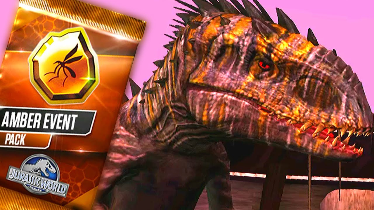 INDOMINUS REX GEN 2 BATTLE STAGE AMBER EVENT | JURASSIC WORLD THE GAME ...