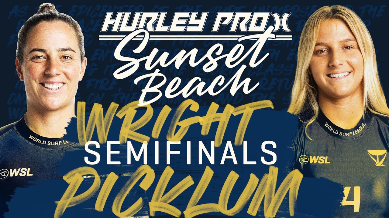 Tyler Wright vs Molly Picklum | Hurley Pro Sunset Beach 2023 ...