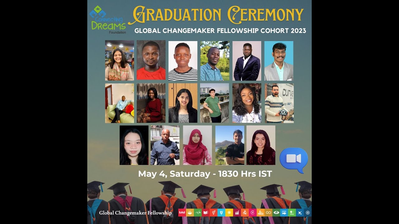 Graduation - Global Changemaker Fellowship - YouTube