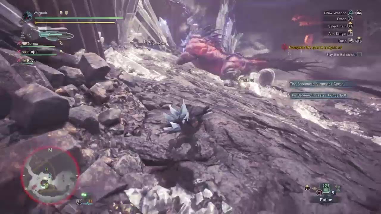 Monster Hunter world hunting - YouTube