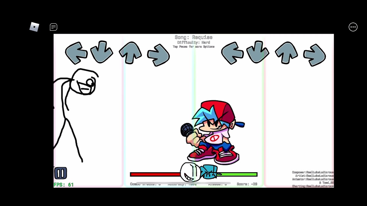 Requise(Hard)[Literally FNF Test place] - YouTube