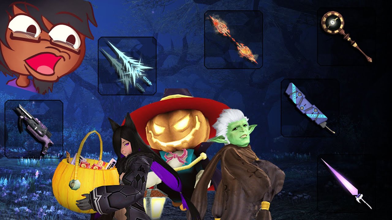 PSO2 Global - Halloween Event and Bewitching Woods Update - YouTube