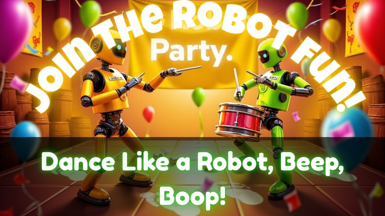 The BEST ROBOT Dance PARTY Ever - YouTube
