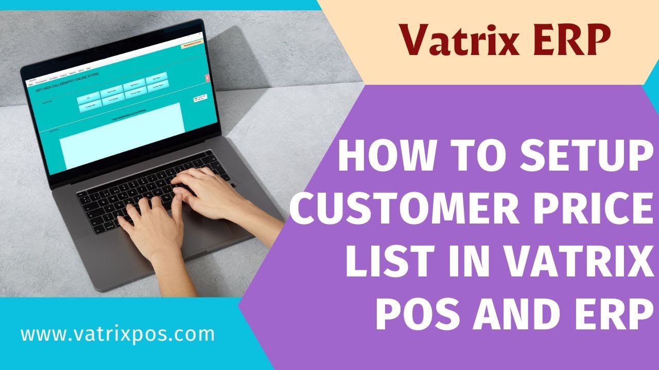 How to setup customer price list in Vatrix POS and ERP - YouTube