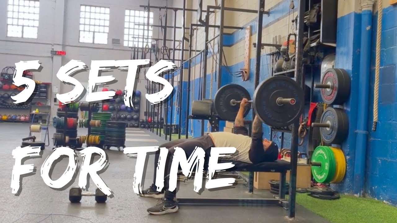 Workout #87 // 5 Sets For Time // Crossfit Program - YouTube