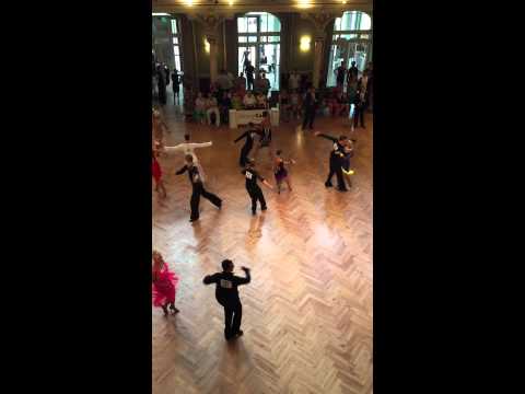 Thomas Lackner -  Claudia Humer WDSF World Open Latin Dancecomp Wuppertal 2015 Samba Redance