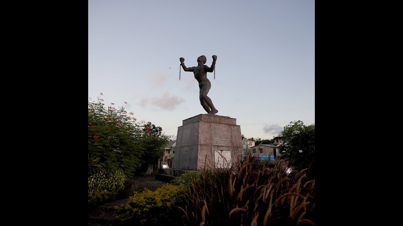 The Emancipation Statue (Bussa Roundabout) At Haggatt Hall St. Michael ...