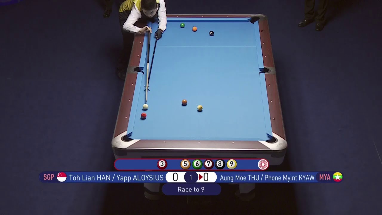 THE 2019 SEA GAMES BILLIARDS COMPETITION - YouTube