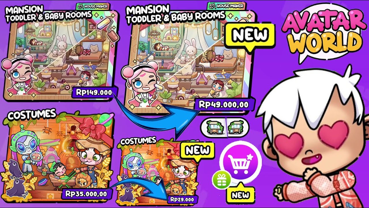 KENAPA ADA UPDATE PERUBAHAN HARGA JADI MURAH PAKET ITEM DI TOKO, AVATAR ...