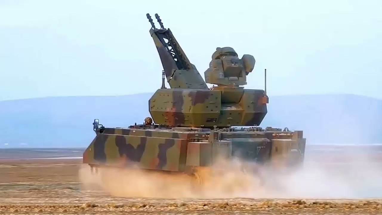Meet The latest Self-Propelled Anti-Aircraft Gun of Turkey Korkut - YouTube