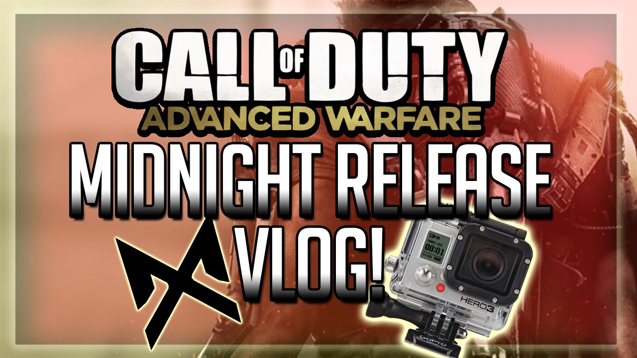 Call of Duty: Advanced Warfare | Midnight Release V Log! - YouTube