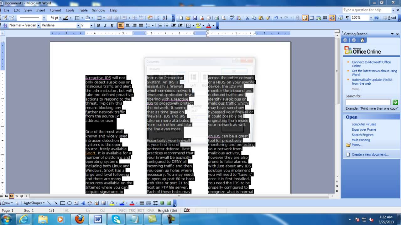 Divide Paragraph Into Column YouTube Divide Paragraph Into Column YouTube