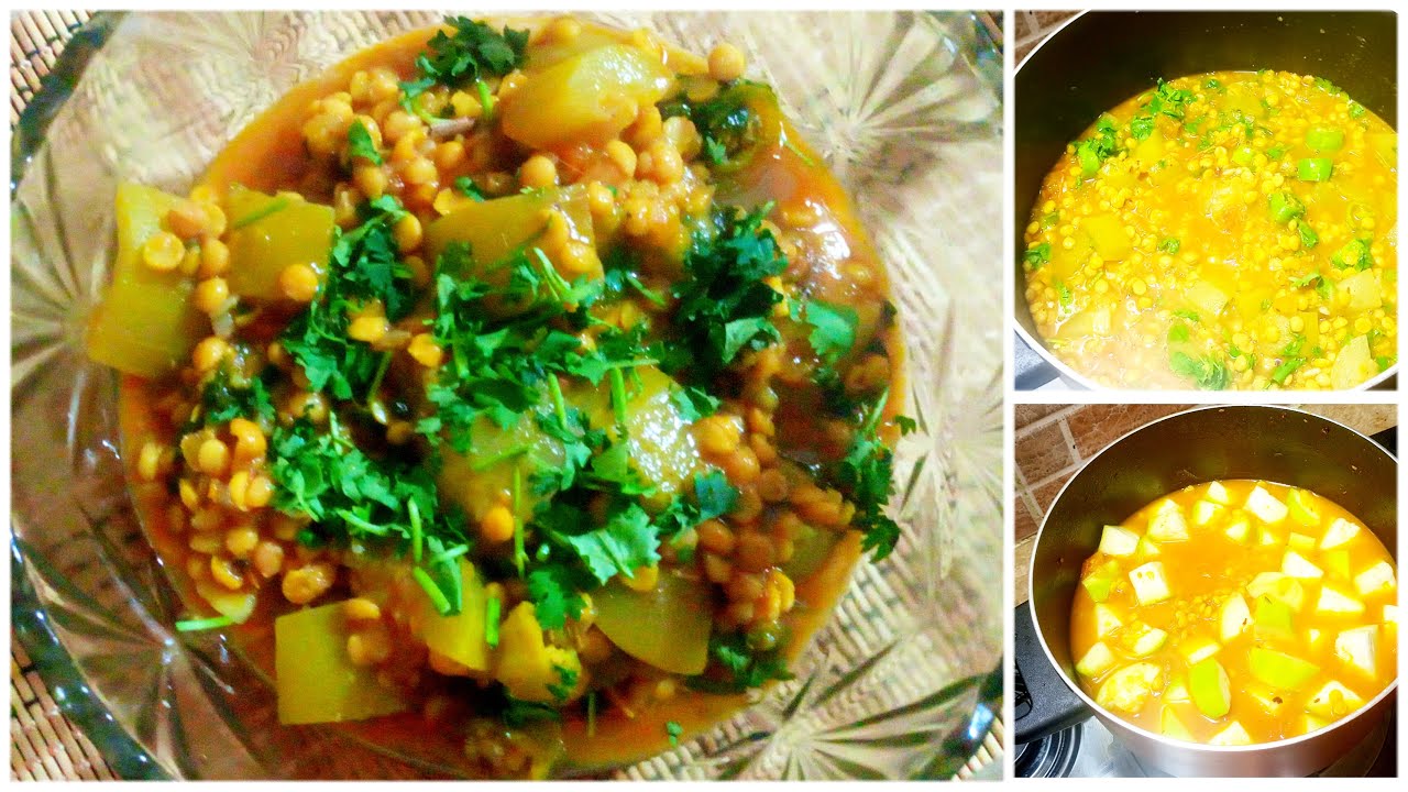 Chane ki Daal Lauki | Lauki Chana Daal Recipe | Daal Chana Loki salan ...