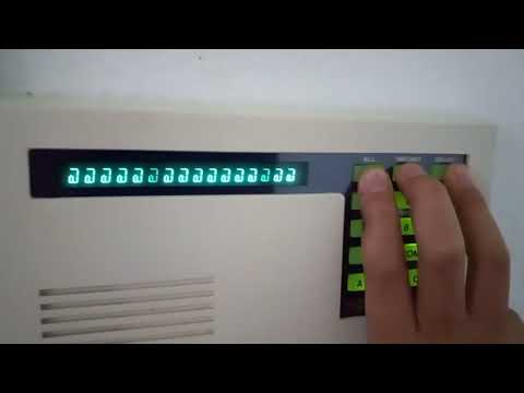 Weird thing with Radionics D1252 Keypad - YouTube