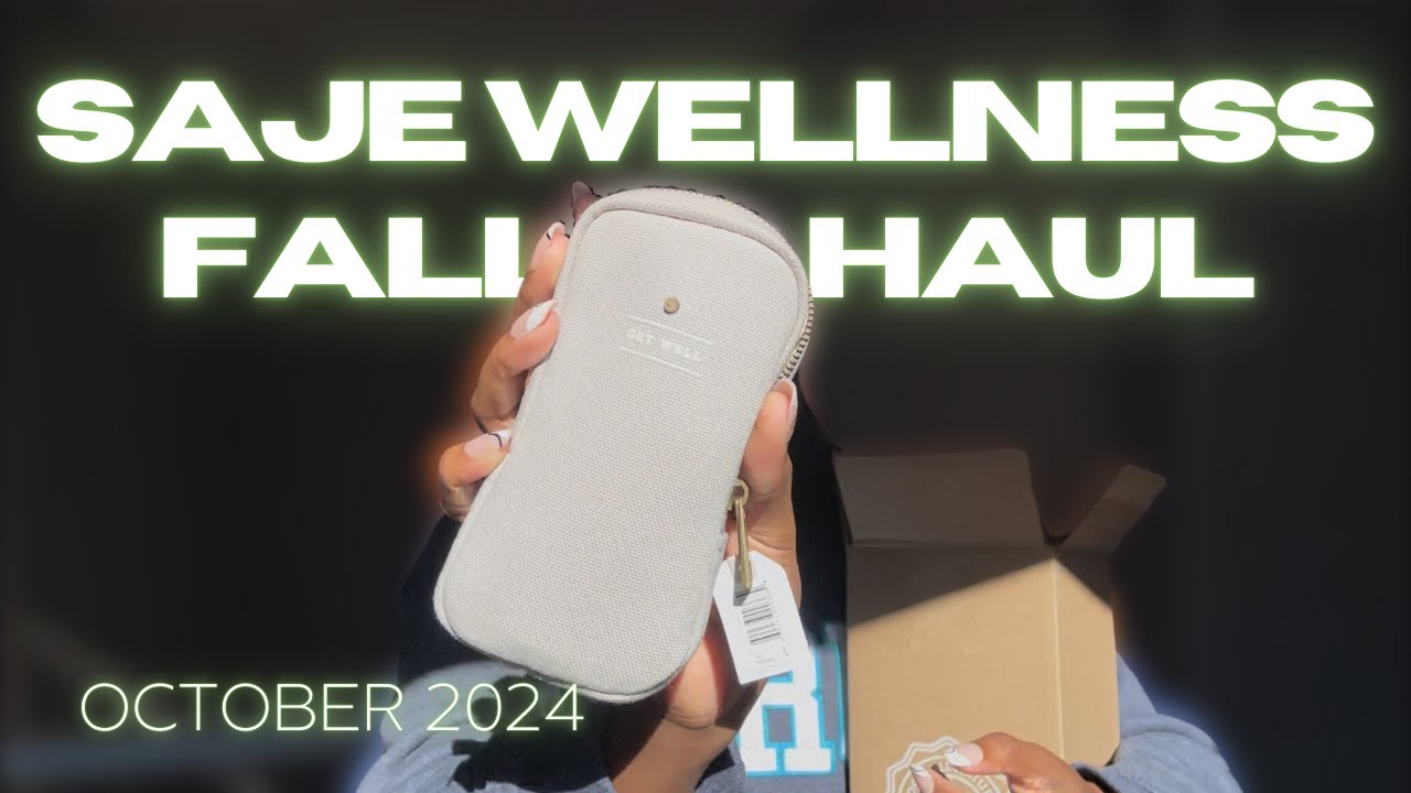 Saje Wellness Fall Haul 2024 - YouTube