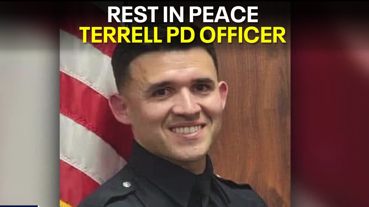 Family mourns loss of Terrell PD officer Jacob Candanoza - YouTube