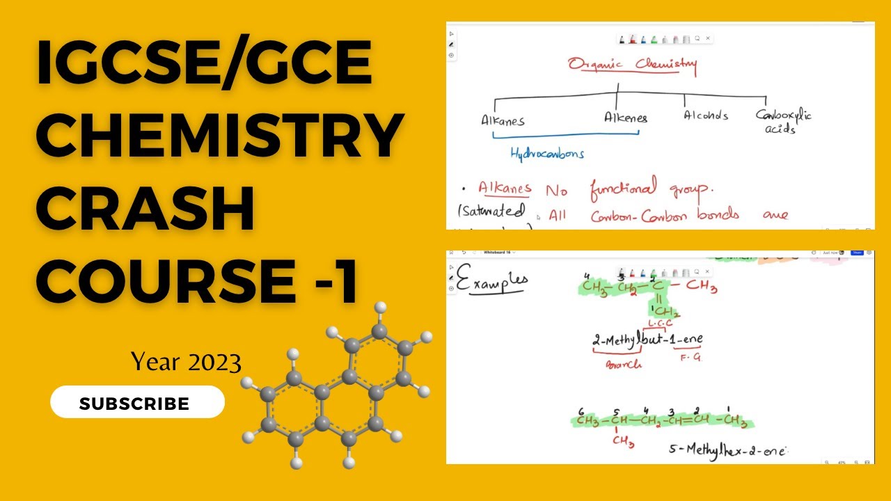 Igcse Gce Chemistry Crash Course 1 Youtube
