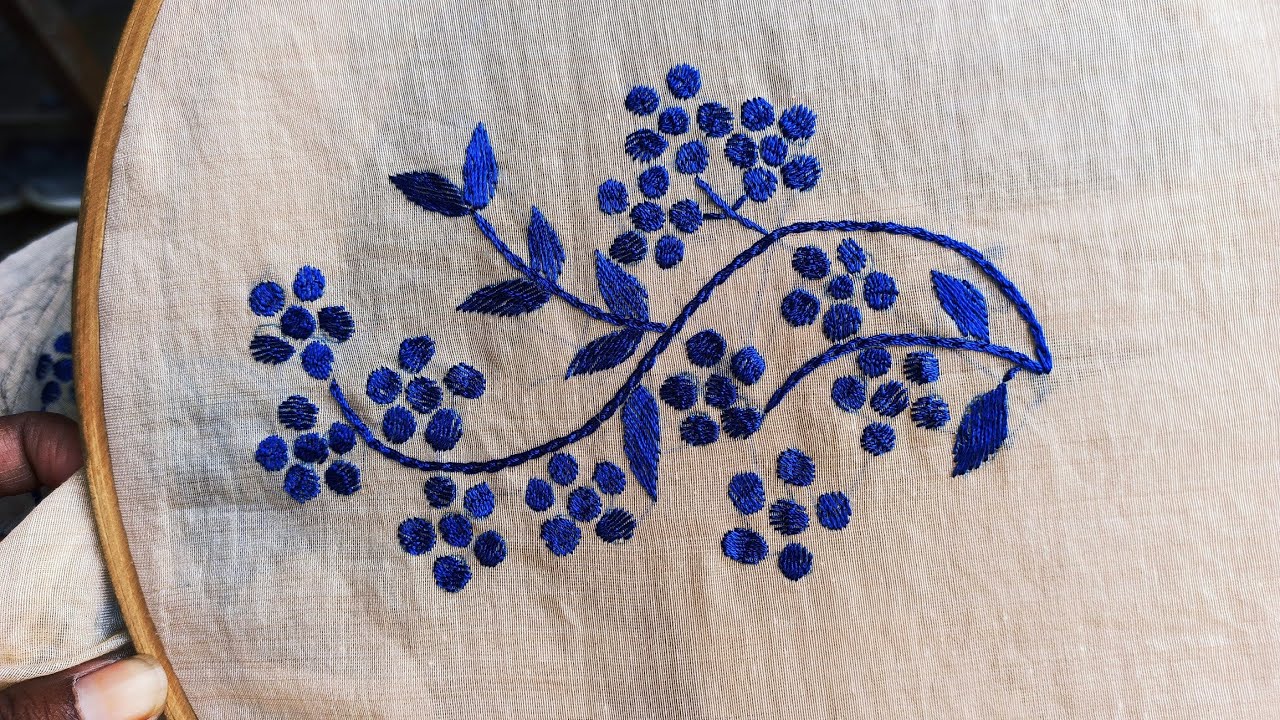 # hand embroidery@ easy flower graph design@ easy hand embroidery ...