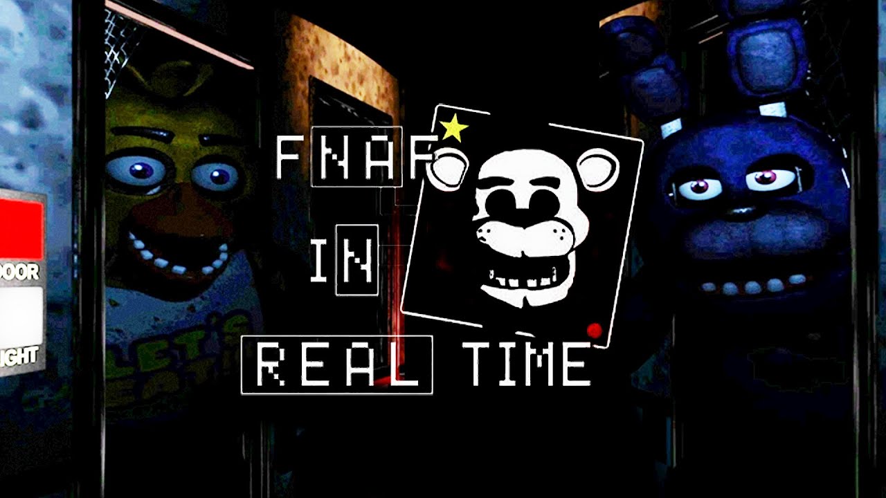 FIVE NIGHTS AT FREDDYS IN REAL TIME.. - YouTube
