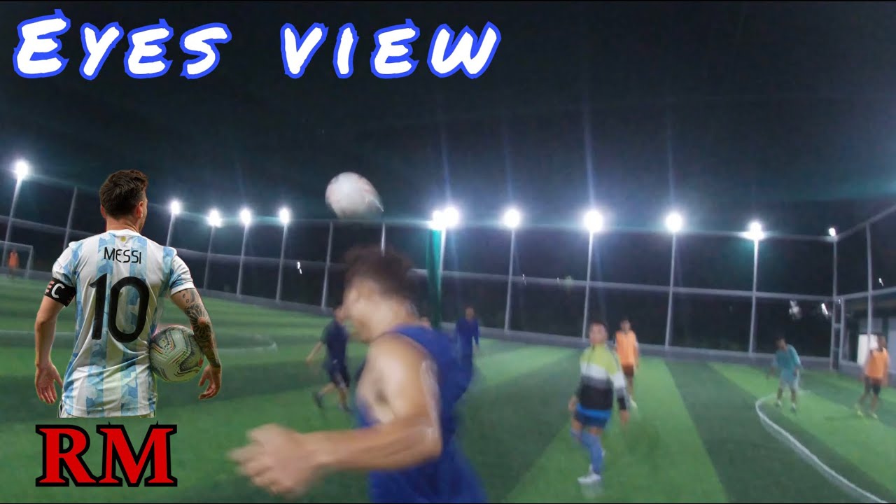 First Person View of Player || Football || Tibetan Vlog - YouTube