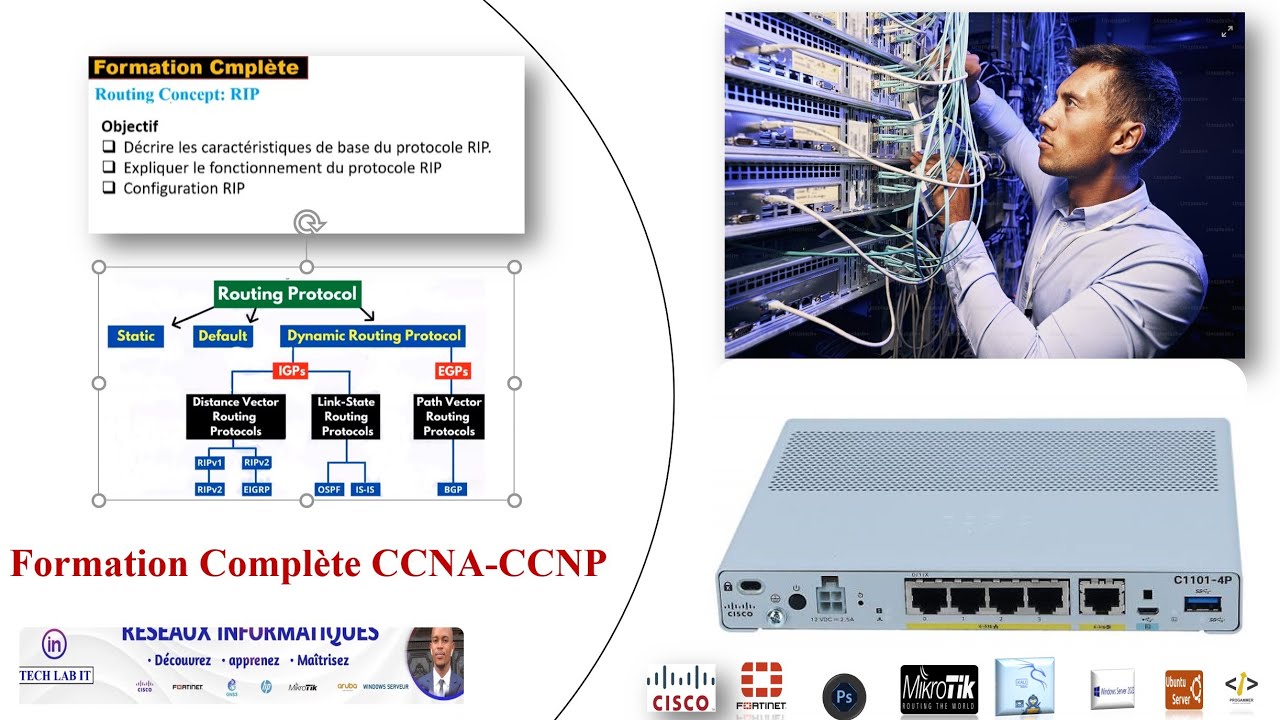 Configuration du protocole de routage RIP sur un router Cisco Partie 8 ...