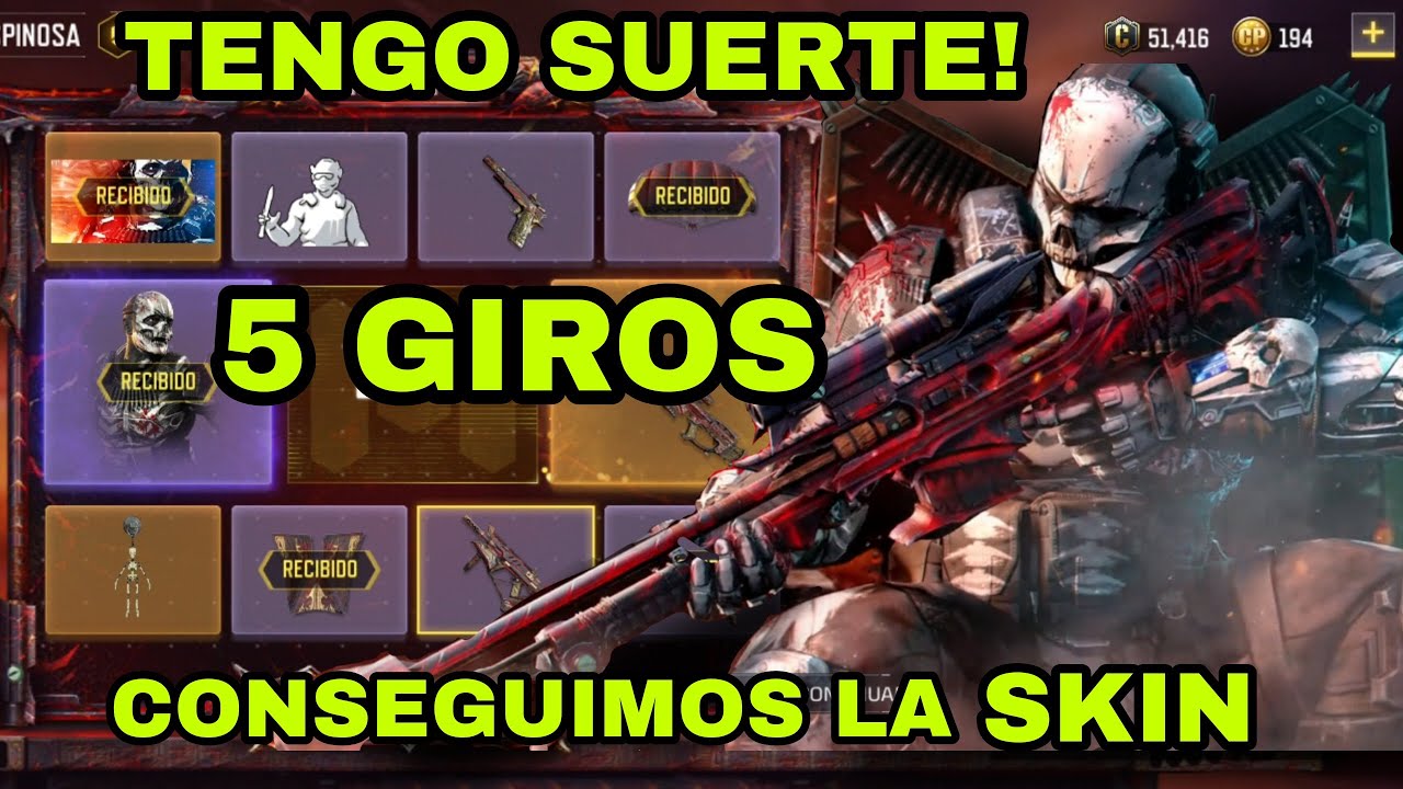 Cod Mobile, NUEVA RULETA SORTEO ROSA ESPINOSA⚘👻🔥 - YouTube