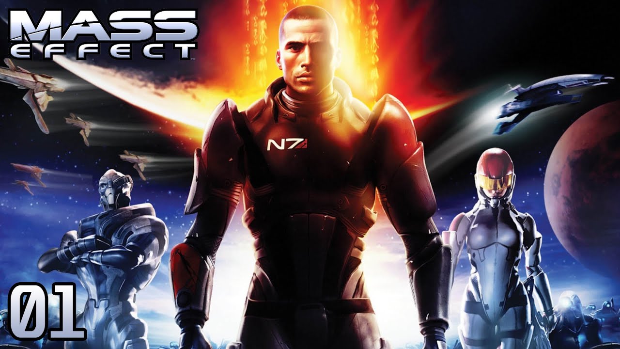 The Prothean Beacon On Eden Prime - Mass Effect LE - E01 [no commentary ...