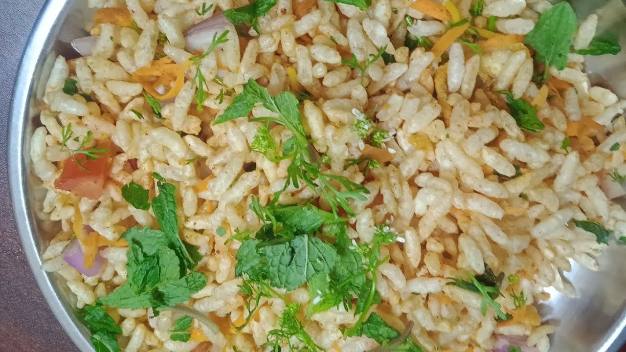 స్ట్రీట్ స్టయిల్లో బేల్ పూరి మీ ఇంట్లో ఇలా ఈజీగా తయారు చేసుకోవచ్చ😋🥰 ...