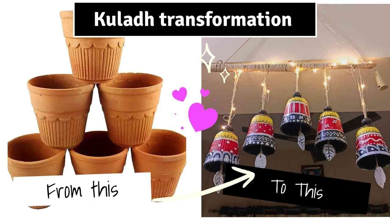 Upgrade Your Home Decor with This Simple DIY Kuladh Cup Wall Light! # ...