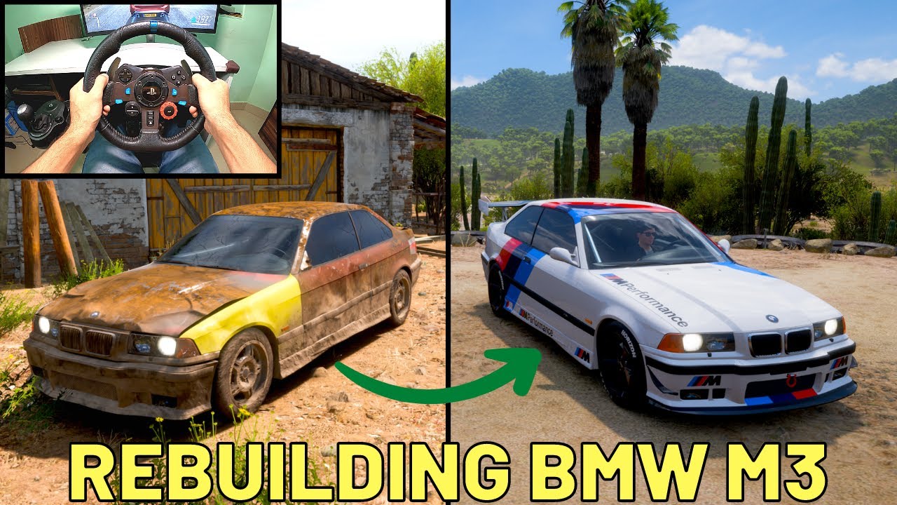Forza Horizon 5 - Rebuilding 1997 BMW M3 | Logitech G29 Gameplay ...