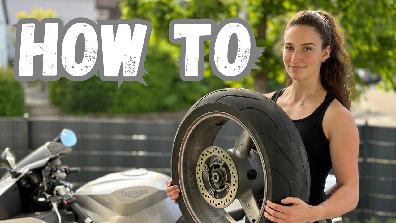 Removing The Rear Wheel Of A Motorcycle - Beginner's Guide - YouTube