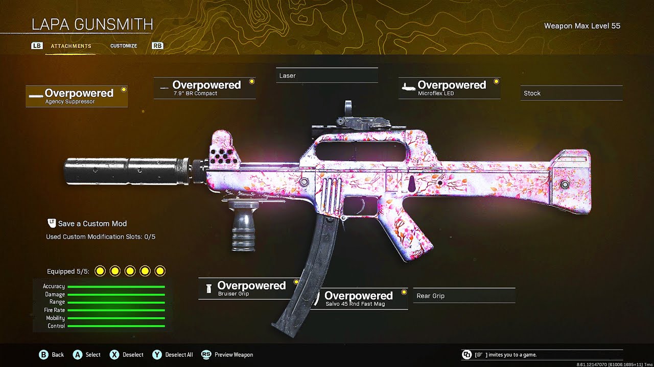 the *BEST* LAPA LOADOUT in WARZONE after UPDATE! (BEST LAPA CLASS SETUP ...