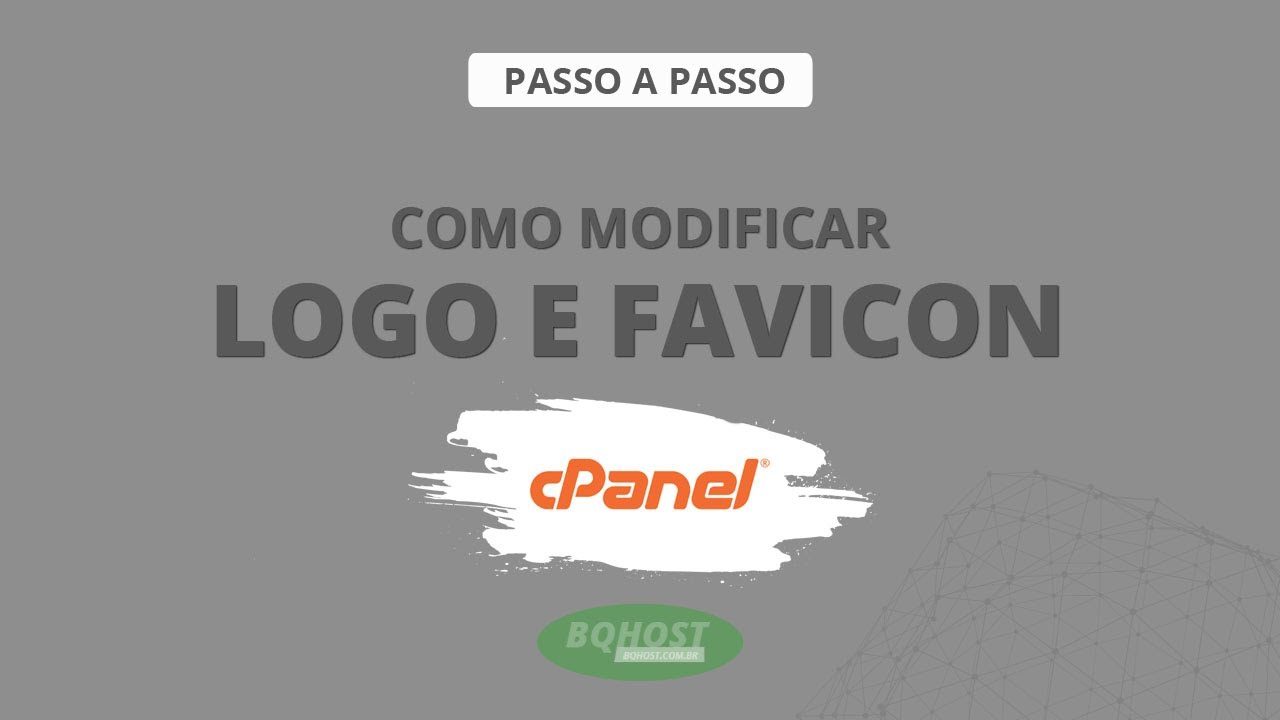 Como modificar Logotipo e Favicon do cPanel - YouTube