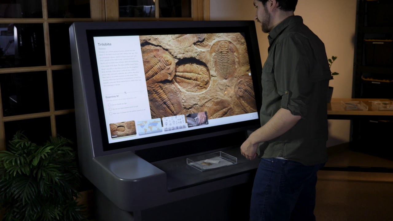 Interactive Naturalist Exhibit - Using RFID and a Touch Display - YouTube