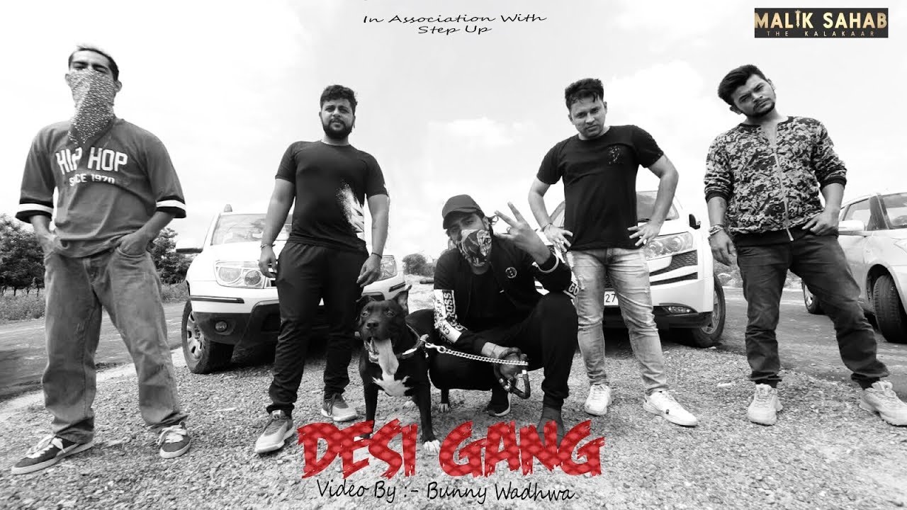 DESI GANG - Haryanvi Rap hiphop song | Malik Sahab - YouTube