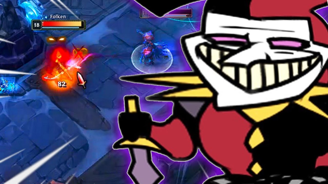 و بحط عليهم بضربه واحده shaco بلعب ليج بس انا 🔥🔥🔥+Karma Game ...