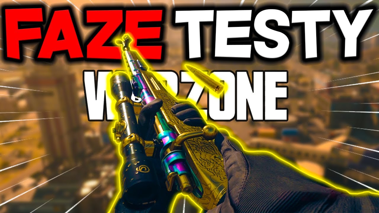 JUGANDO COMO FaZe Testy en WARZONE - YouTube