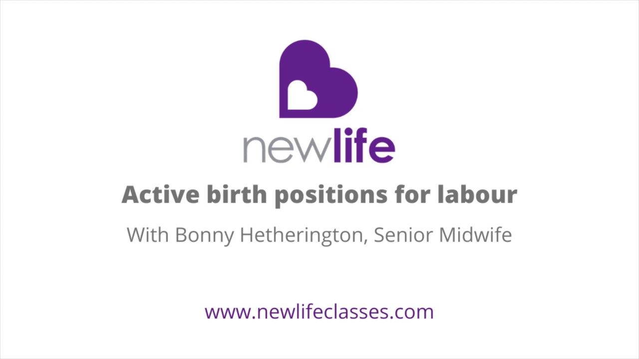 Active birth positions for all stages of labour - YouTube