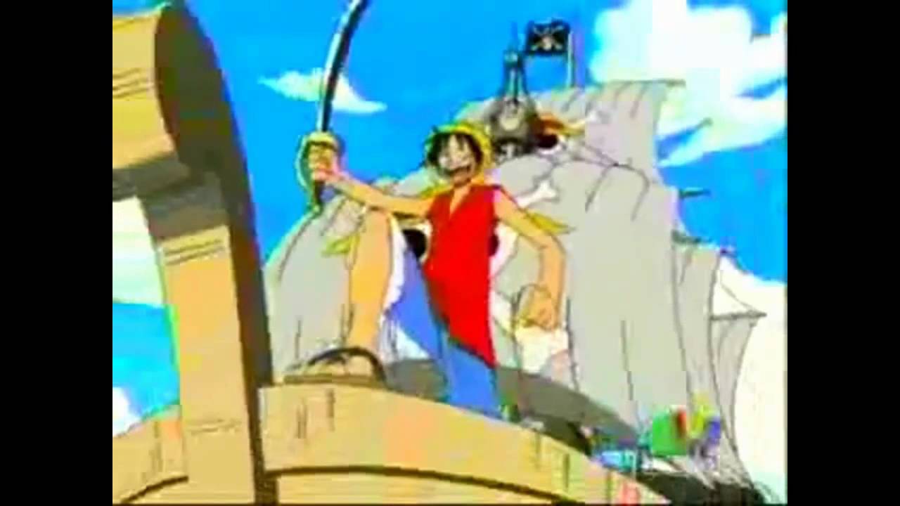 One Piece Opening 1 audio latino - YouTube