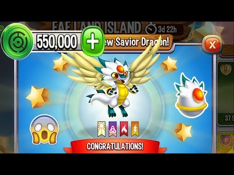 Dragon City - Savior Dragon [Fae Land Island | Completed 2018] - YouTube