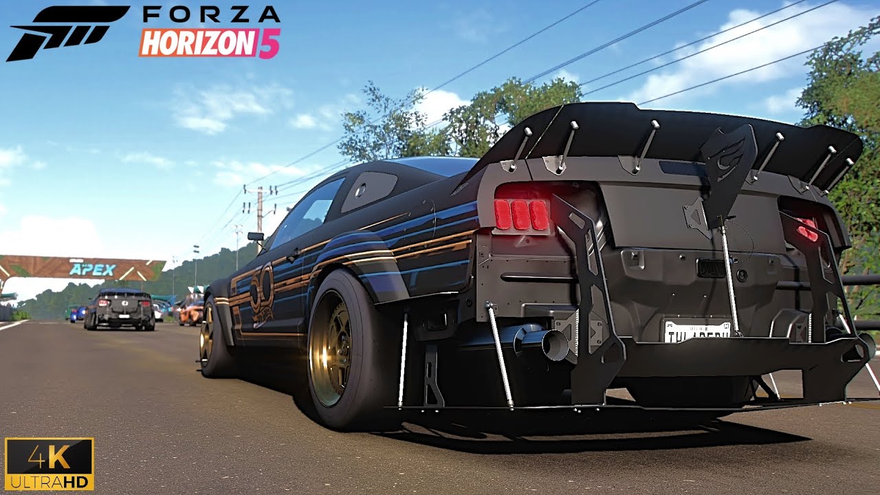 HOT WHEELS FORD MUSTANG | Forza Horizon 5 | [ 4K 60 FPS ] - YouTube