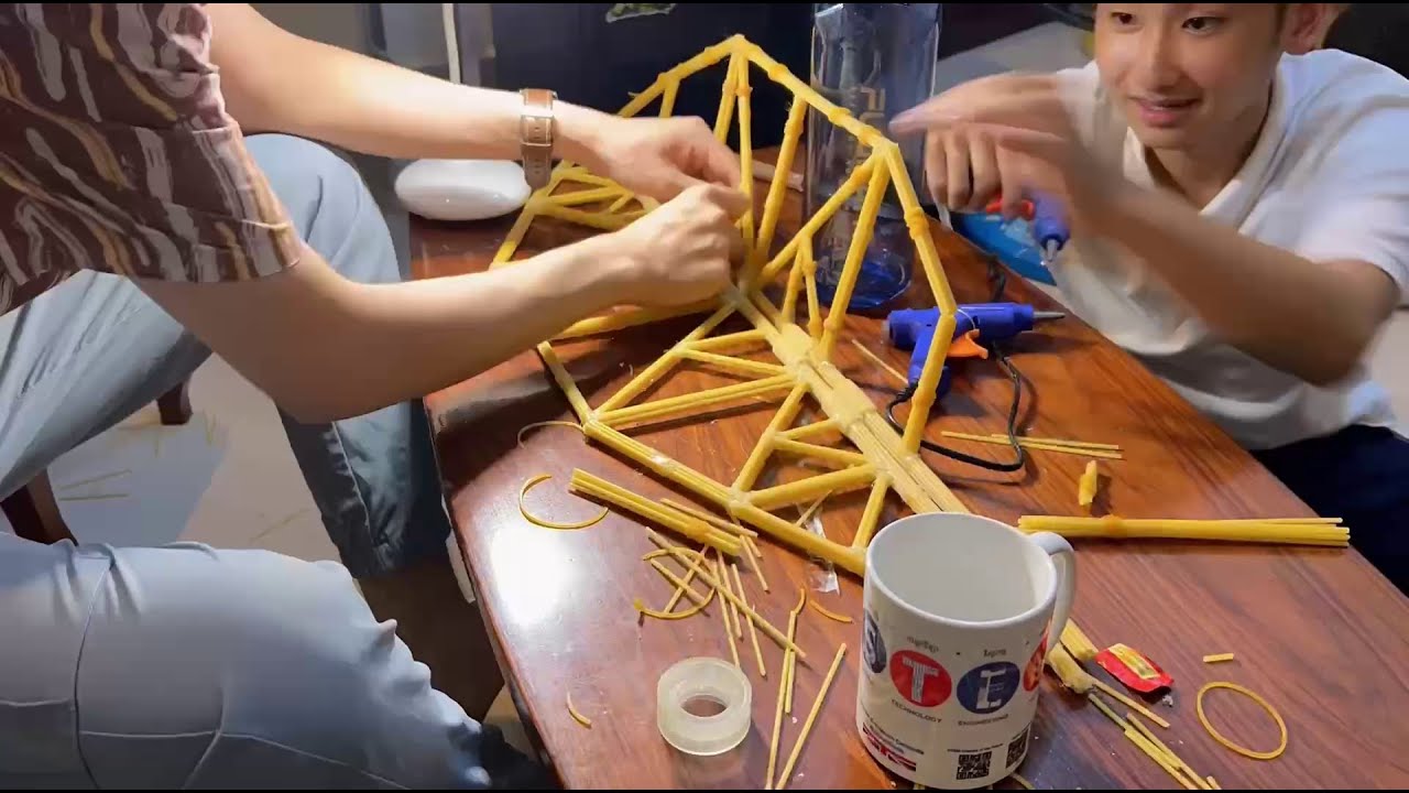 2023 Spaghetti Bridge Challenge Cambodia - YouTube