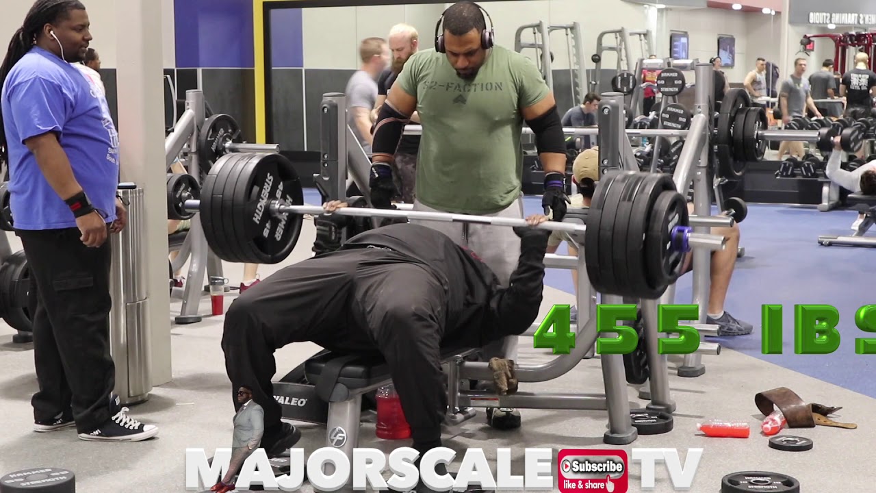 My New Max On Bench Press - 450 IBS - YouTube