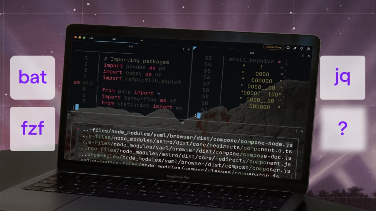 4 Essential Command Line Tools - YouTube