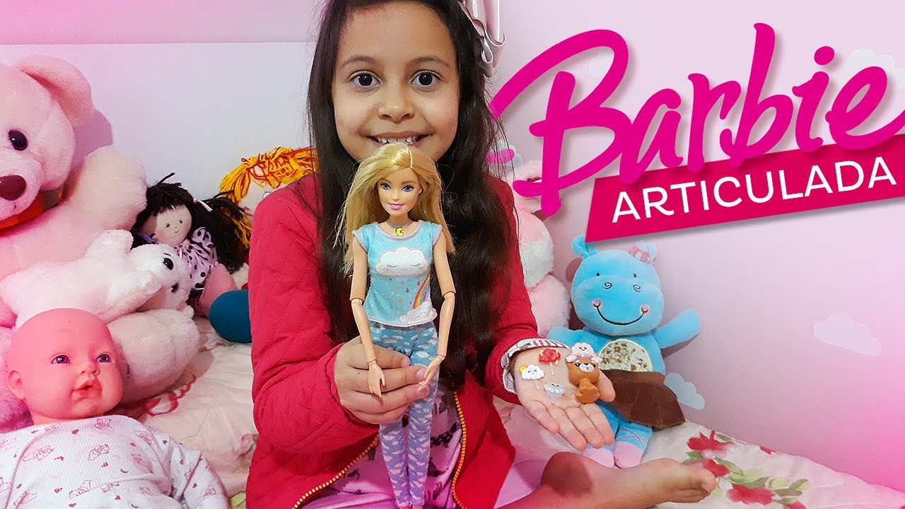 BARBIE ARTICULADA MEDITAÇÃO ★ A Barbie mais incrível de todas! - YouTube