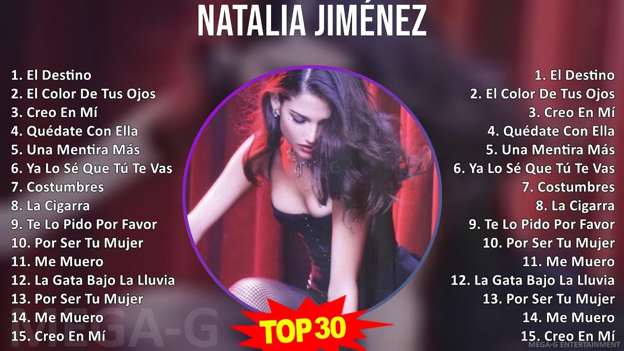 N A T A L I A J I M é N E Z Mix Most Popular Songs ~ 2000s Music ~ Top