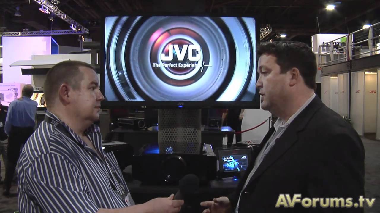 CEDIA Expo 2010 - JVC X3, X7 and X9 3D Projectors - YouTube