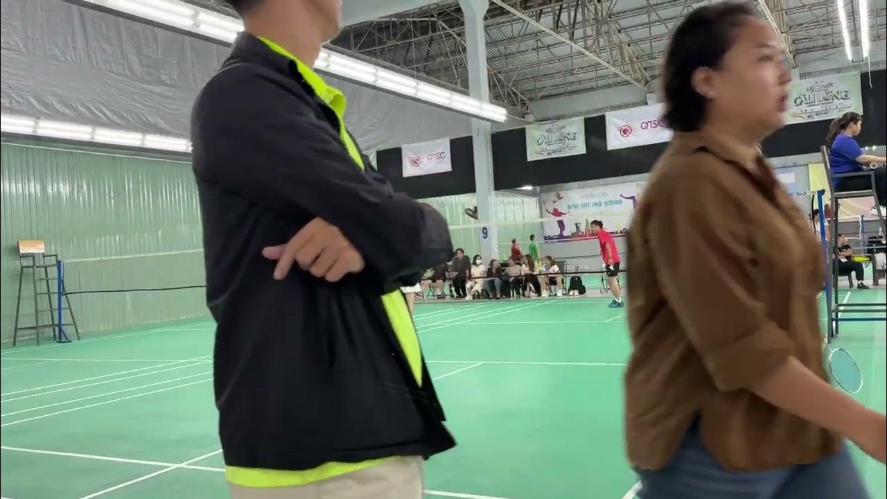 Tứ Kết 3-Đôi Nam Nữ-Vy-Nhi vs Mạnh-Thuý(FPT) - YouTube